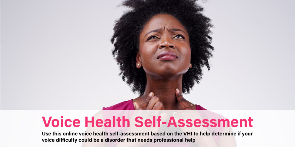 Voice Health Self-Assessment | Talkshop Speech Pathology